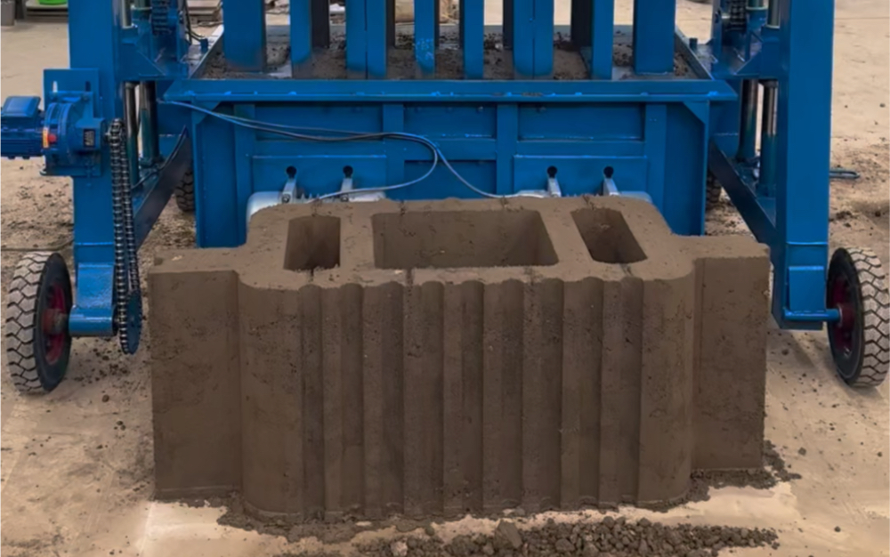 江西生态挡土墙护坡砖机/植生挡土墙砌块成型机/园林景观混凝土预制...