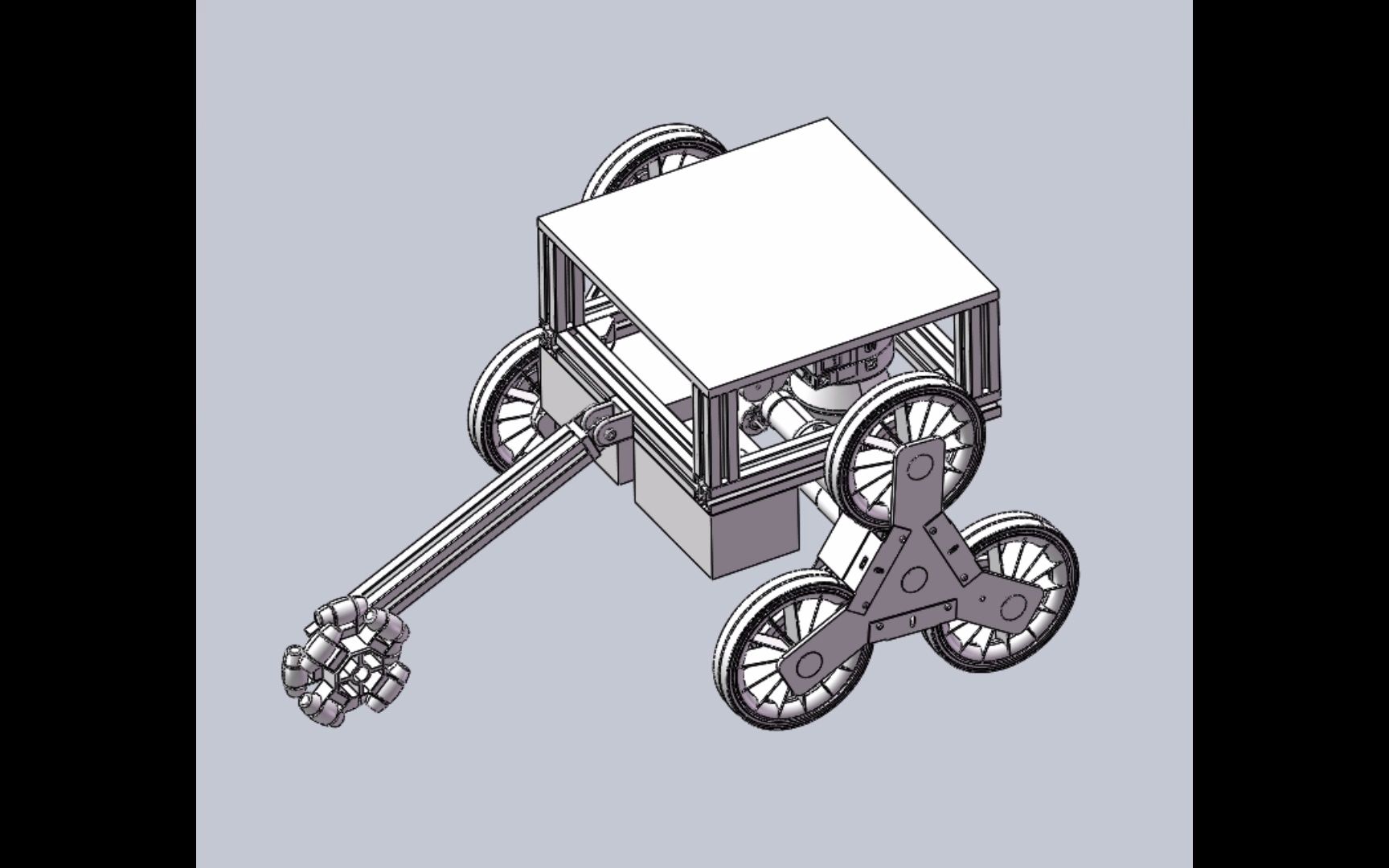 爬楼梯机器人制作模型(solidworks+stp)
