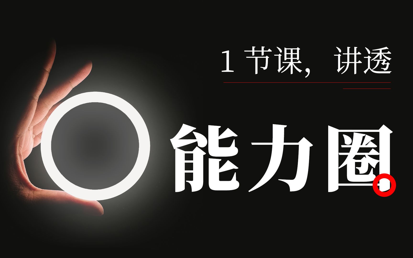 1节课,讲透【能力圈】 | 读《穷查理宝典》- 如何界定、稳固、发展能力...