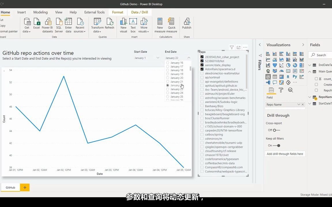 (youtube搬运)Power BI 多选项筛选