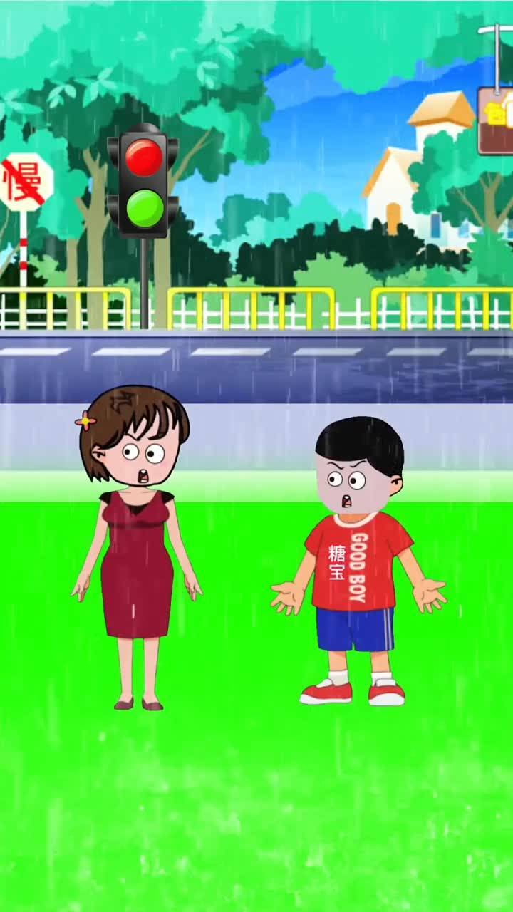 光头强需要学习新的交通规则