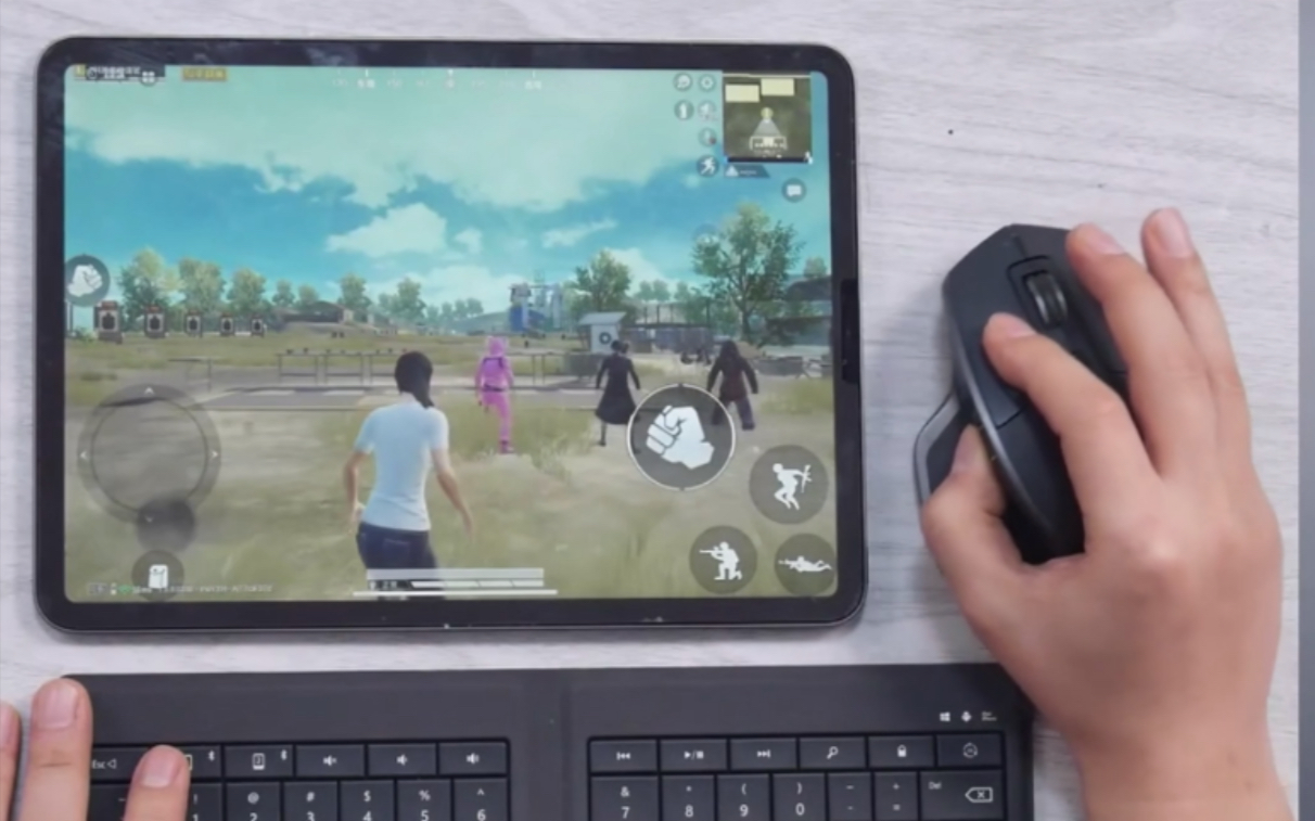 实测 2020iPad pro 可以用鼠标键盘吃鸡么?