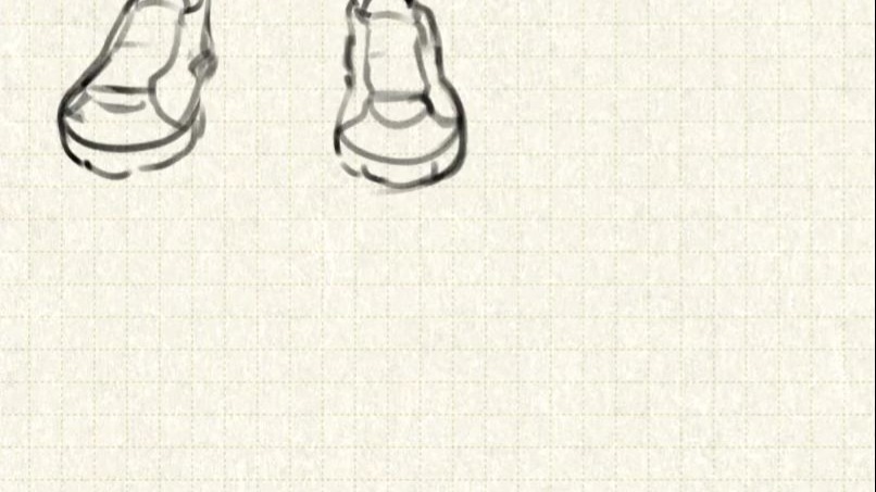 一起画运动鞋~(建议二倍速!)