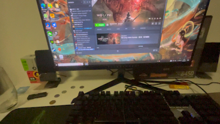 有哪位大佬知道微软手柄这个虚拟键盘怎么关吗?