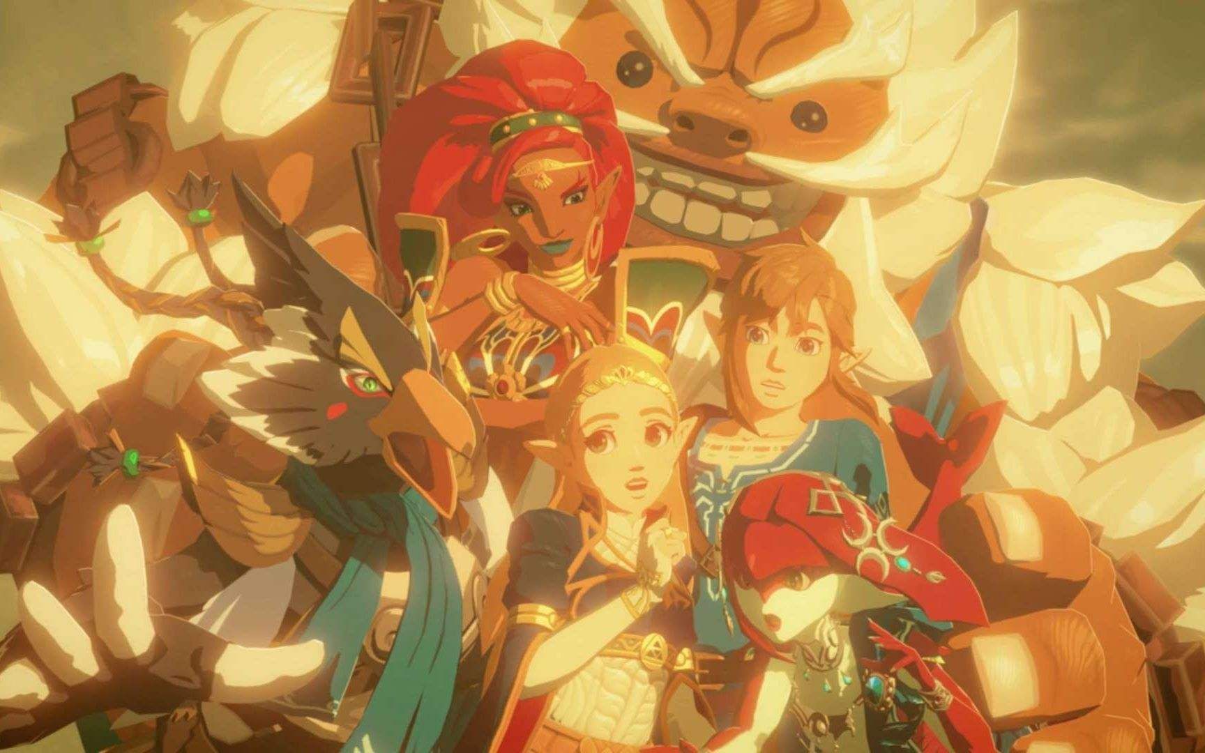 【猫诺】【塞尔达传说:旷野之息】四神兽+复苏神殿迷宫(DLC)解锁