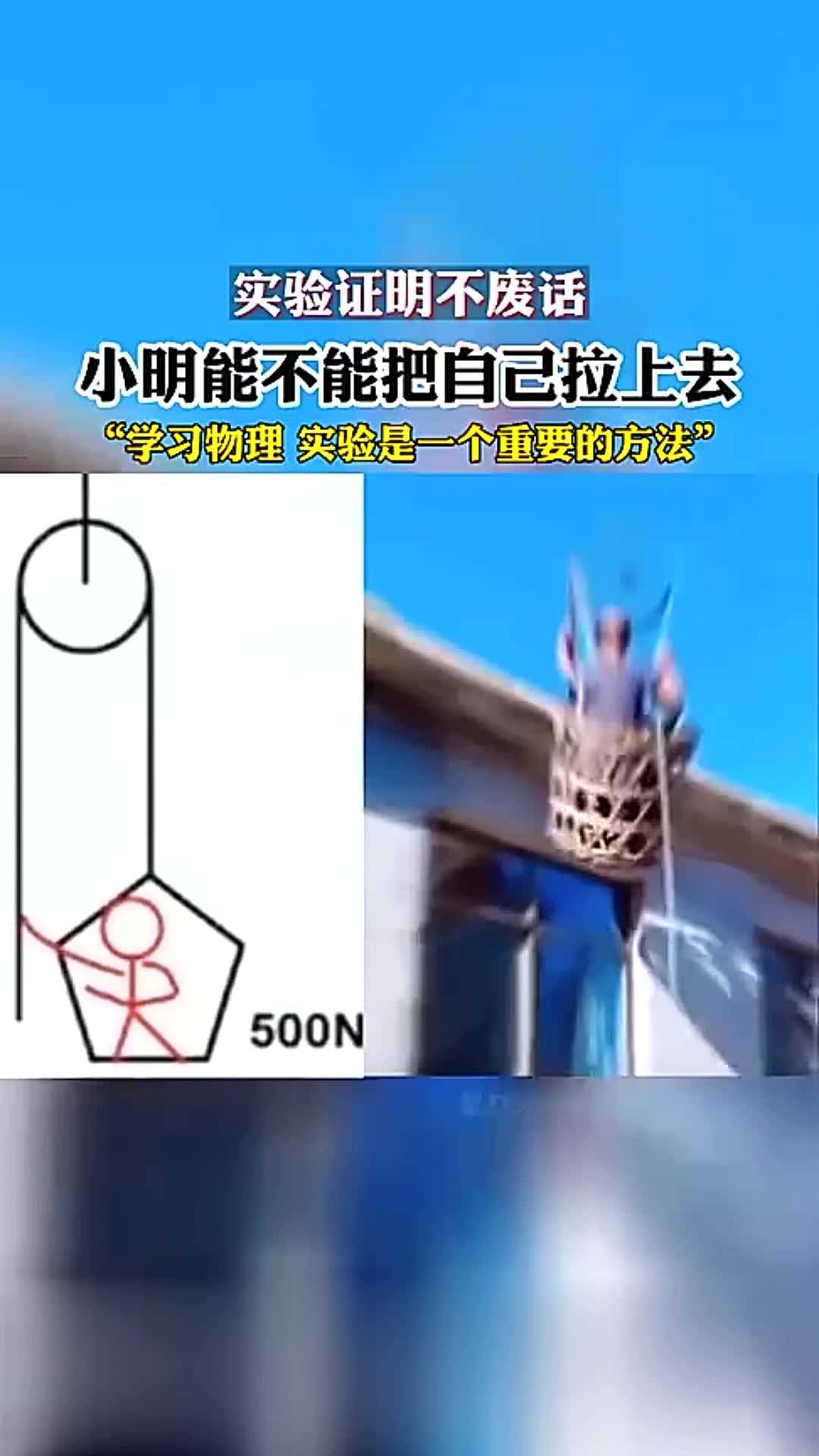 实证分析:小明能否借助实验成功自救?实验证明非空谈