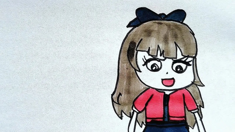学生的宝贝文具 简笔画