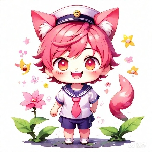喵喵-猫尾草好可爱呀 