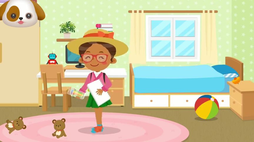 看动画记单词(40)位置介词#亲子英语 #英语启蒙