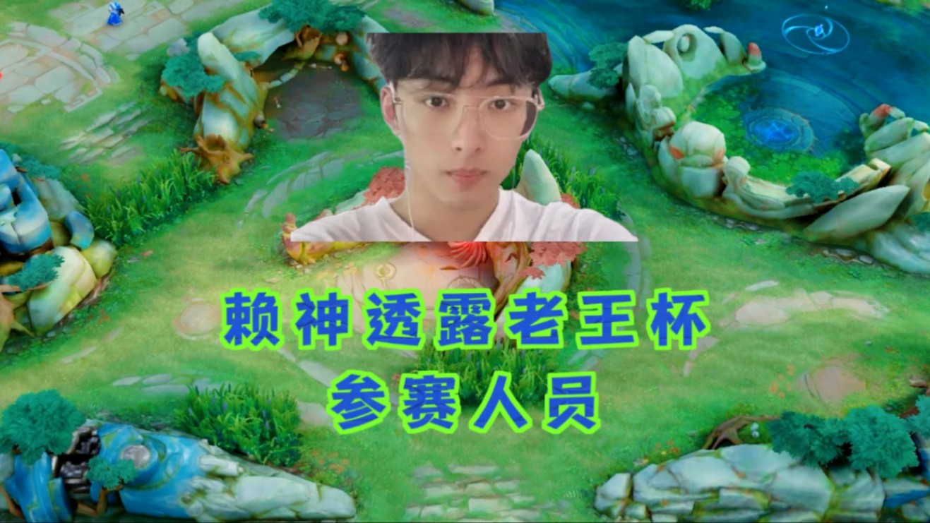 王者荣耀主播联赛老王杯即将开赛,赖神提前透露三大平台参赛人员_...