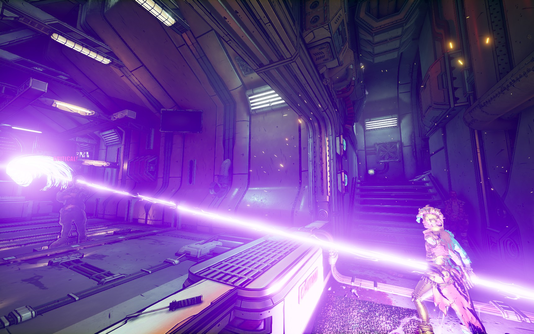 ...NPC BOSS军械库展示——受福执行者紫电激光炮 XBOX PS PC魔改