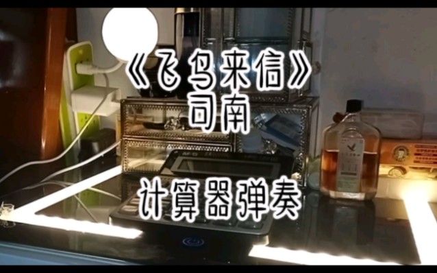 【计算器弹奏】飞鸟来信——若没有华丽的翅膀,要怎么穿行过跌宕;若...