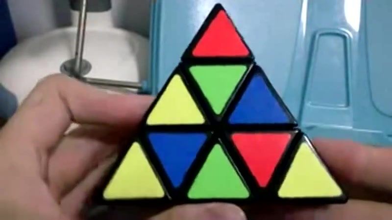 三角魔方还原教程 太服气了
