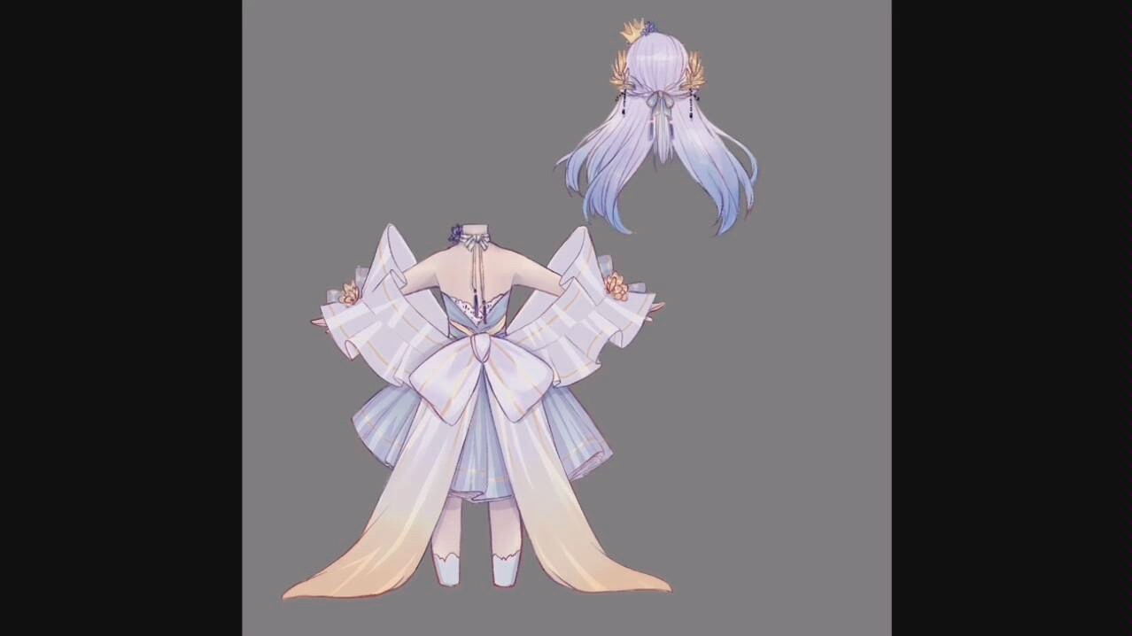 oc服装设计【从草稿到成品】