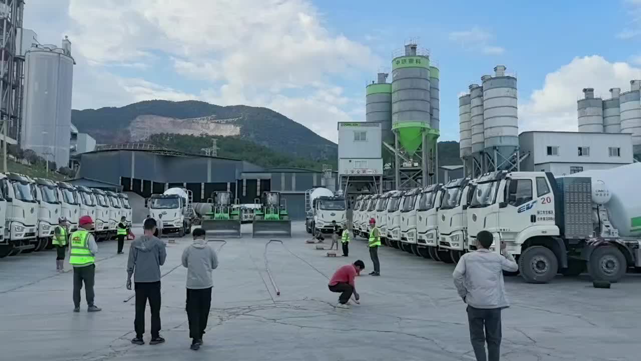 电动搅拌车 新能源搅拌车 #搅拌混凝土 #商砼 #搅拌站 #混凝土 #搅拌...