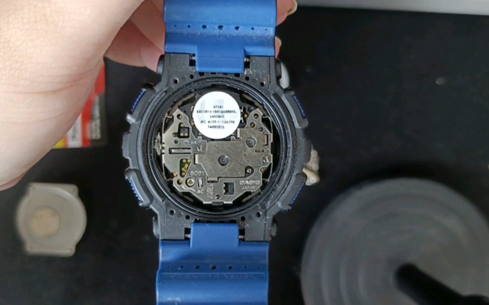 巨简单的卡西欧G-shock GA-110换电池流程手残党福音