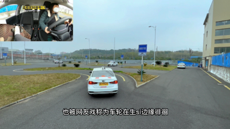 自动挡考试第一现场,全程惊险刺激,海哥跟踪讲解