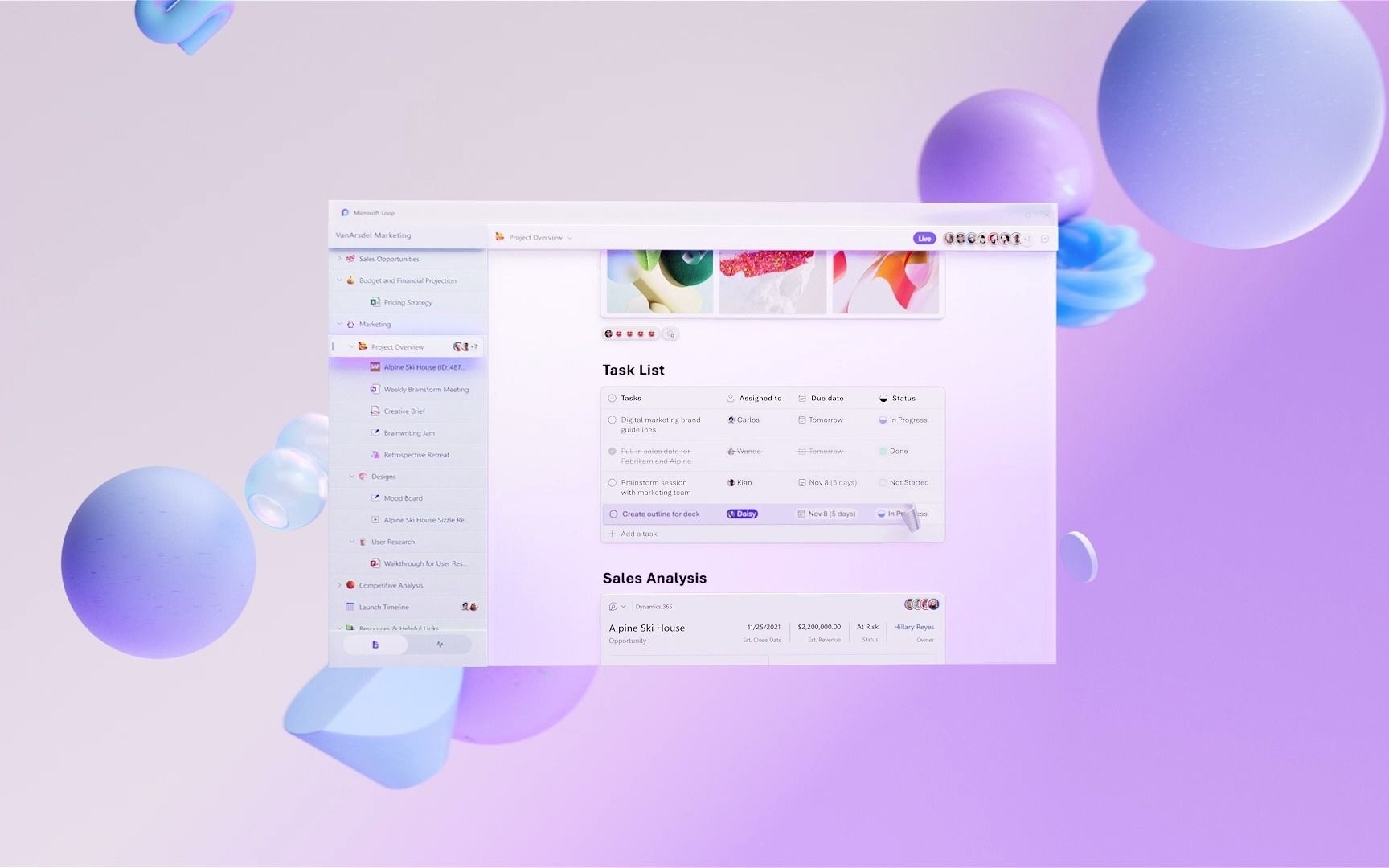 Microsoft Loop - 微软新协作工具介绍视频 - 文档、表格、工作区尽在...