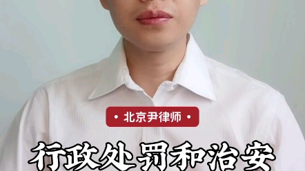 行政处罚和治安处罚有何区别