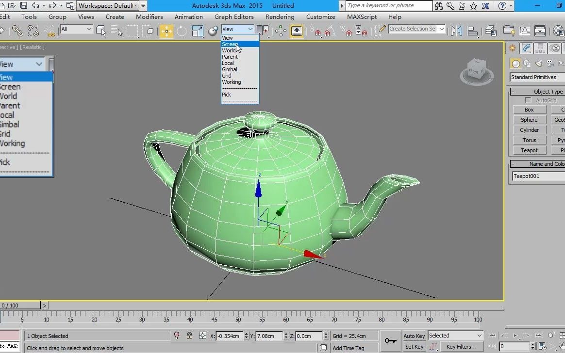 3.屏幕坐标系_3dsmax