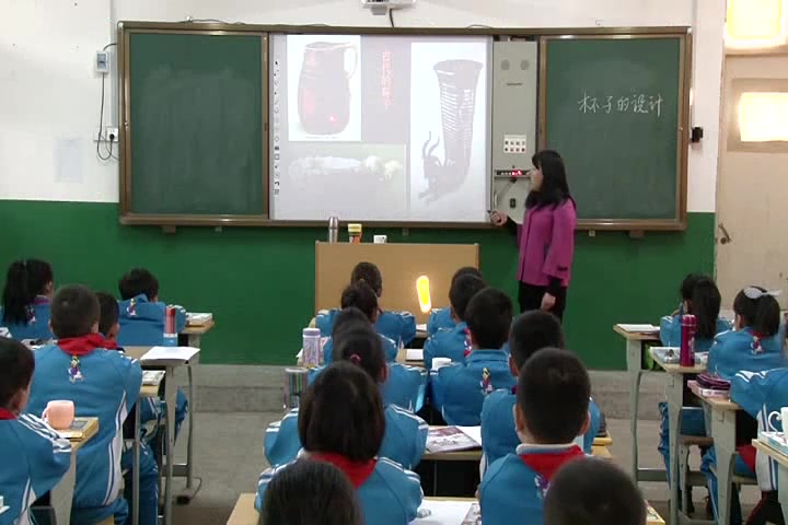 『获奖』人美版小学美术二年级上册__第10课 杯子的设计(宁老师)_...