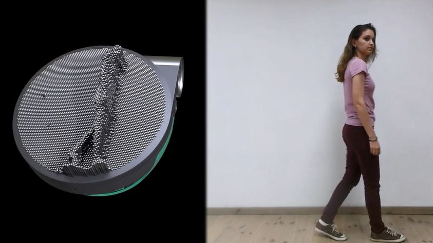 这款暖心相机,通过3D摄像头来拍照,能为盲人呈现立体模型