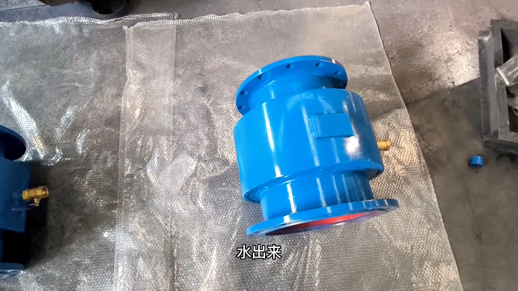 大口径阀门止回阀 钢制大小头焊接定制管道长度替换 消声止逆阀 阀门...