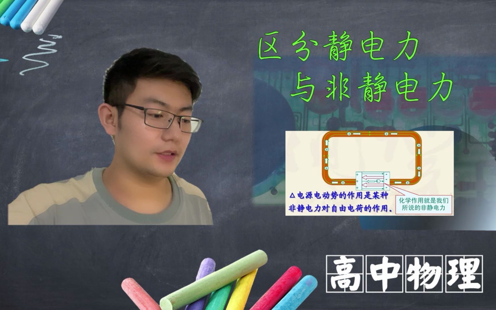 区分静电力与非静电力,听懂了但又没有完全懂,你是这个感觉吗