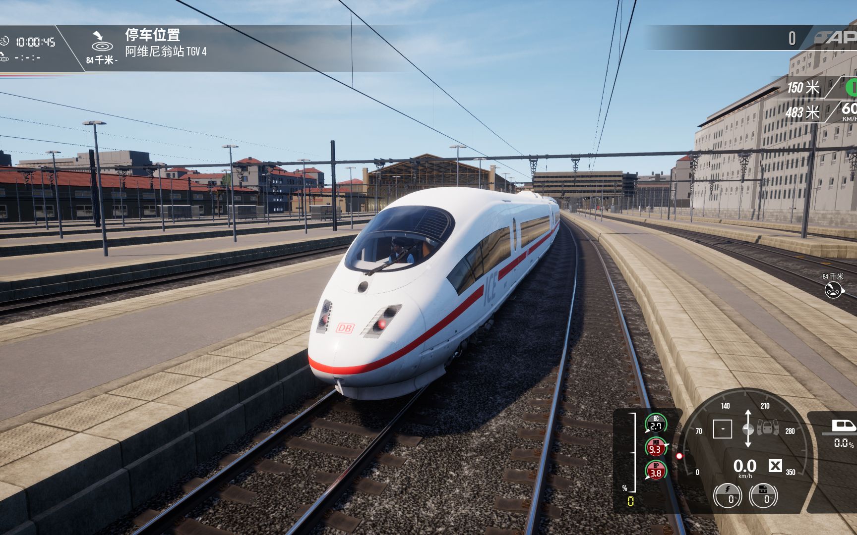 ...(LGV)地中海线地图?TSW2场景编辑器与自由轨道设置(2021-03-14)