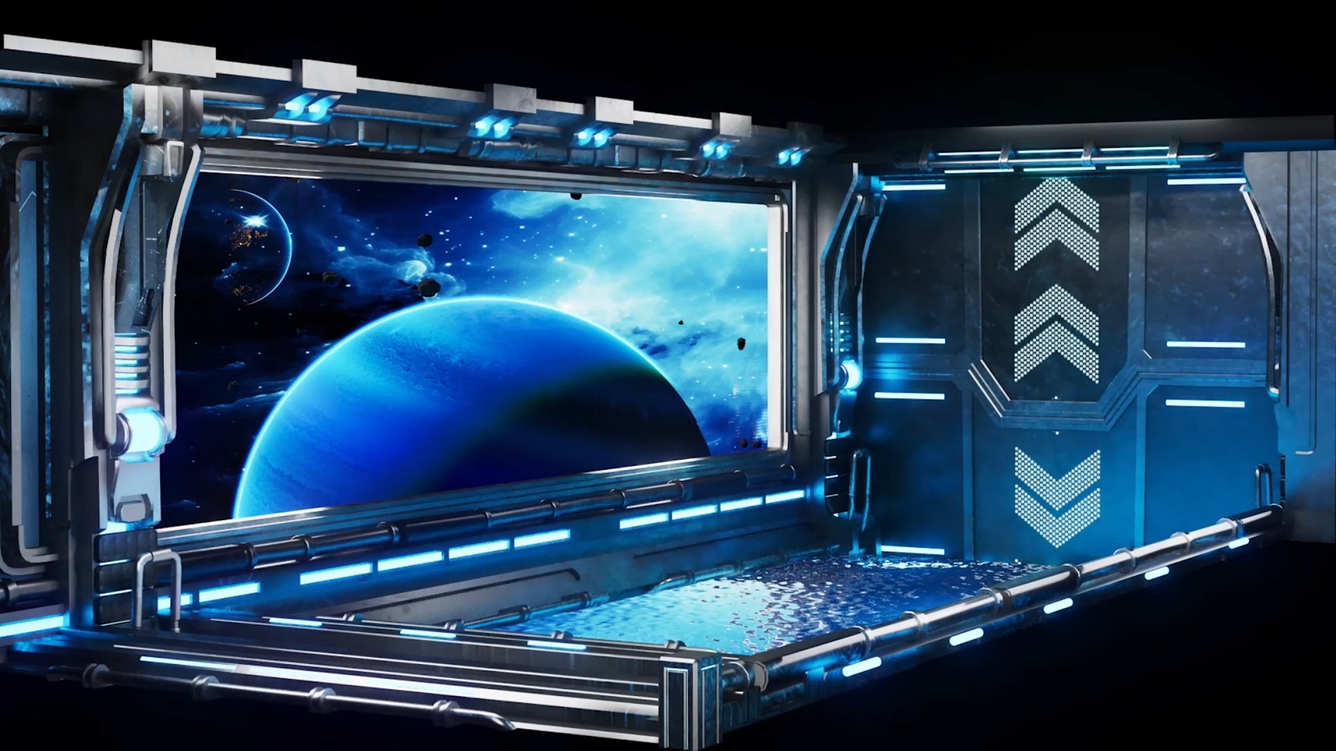 三面屏裸眼3D鲸鱼三面屏裸眼3D视频动画制作全流程指南