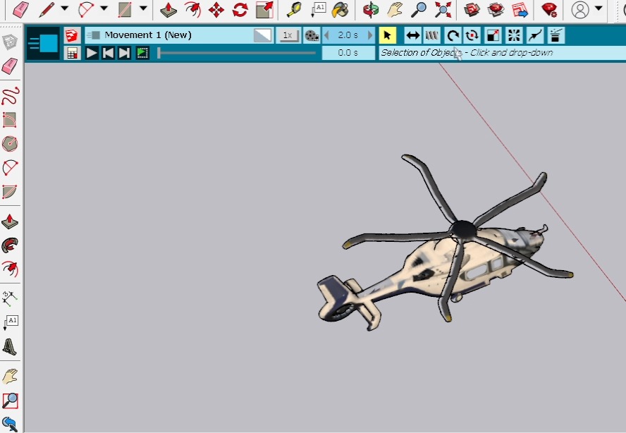 草图大师制作动画