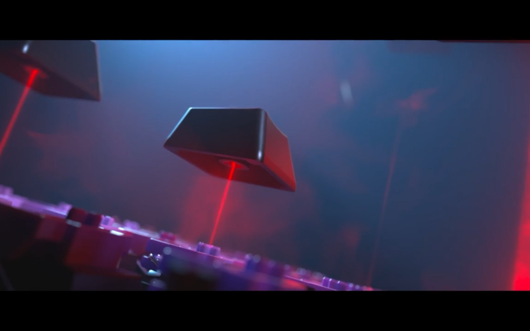 【C4D商业案例】雷蛇键盘-全流程讲解