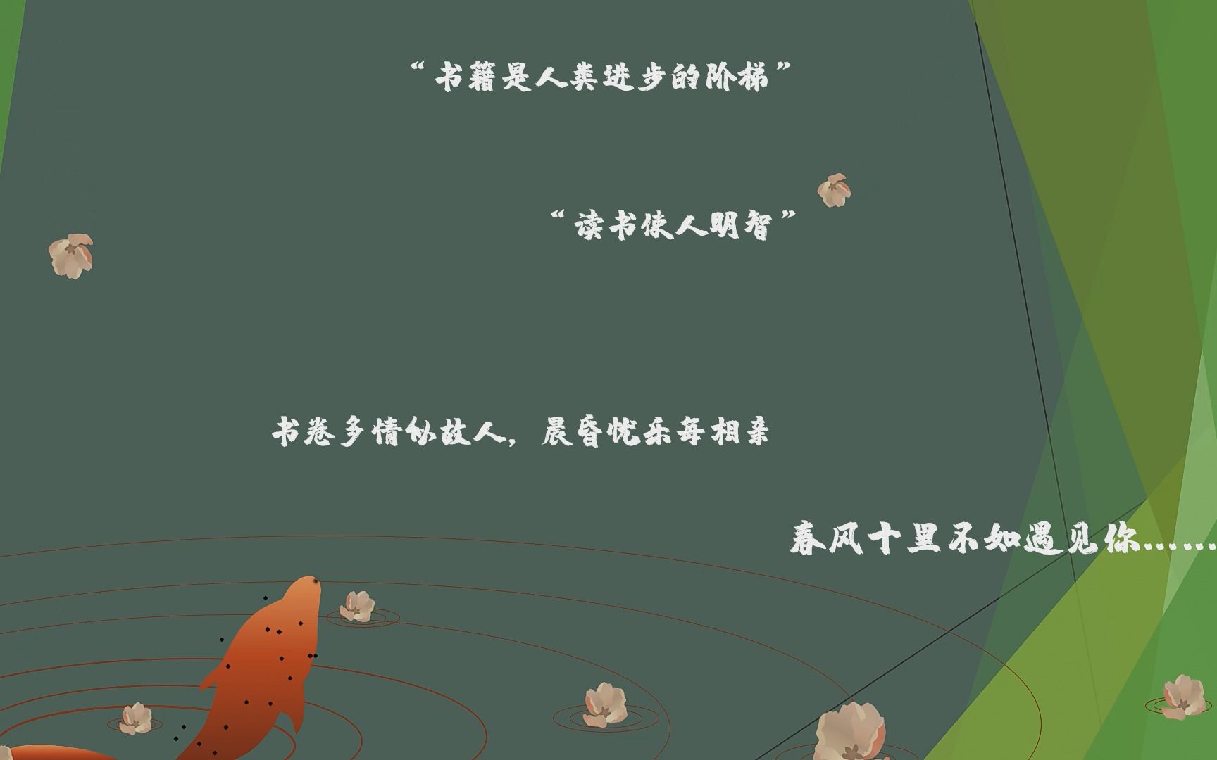 【绿书签】绿书签校园宣传