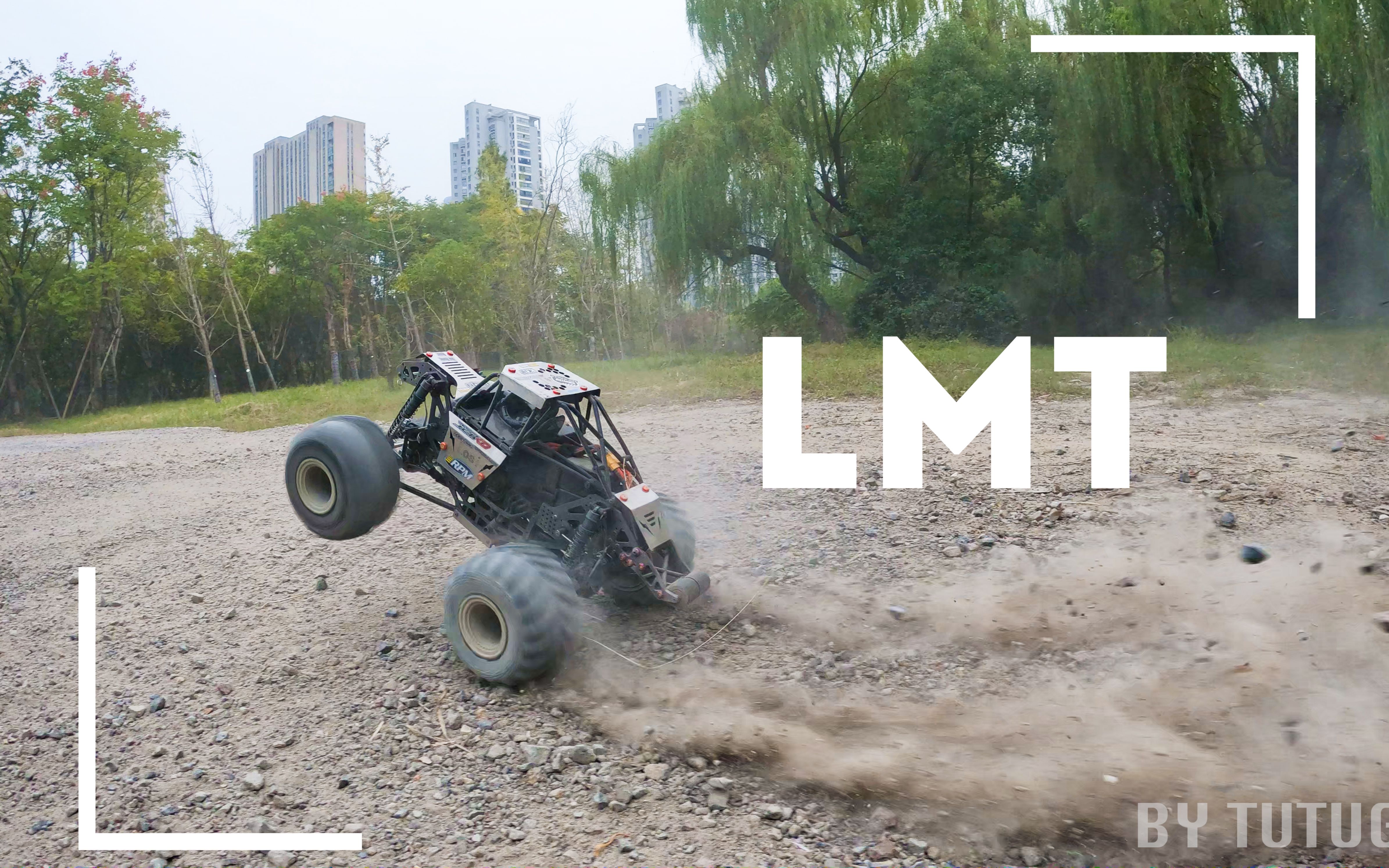 Losi.LMT.怪物大脚车.RC模型.空翻飞坡拉灰.好盈Max8.遥控车.杭州.江边