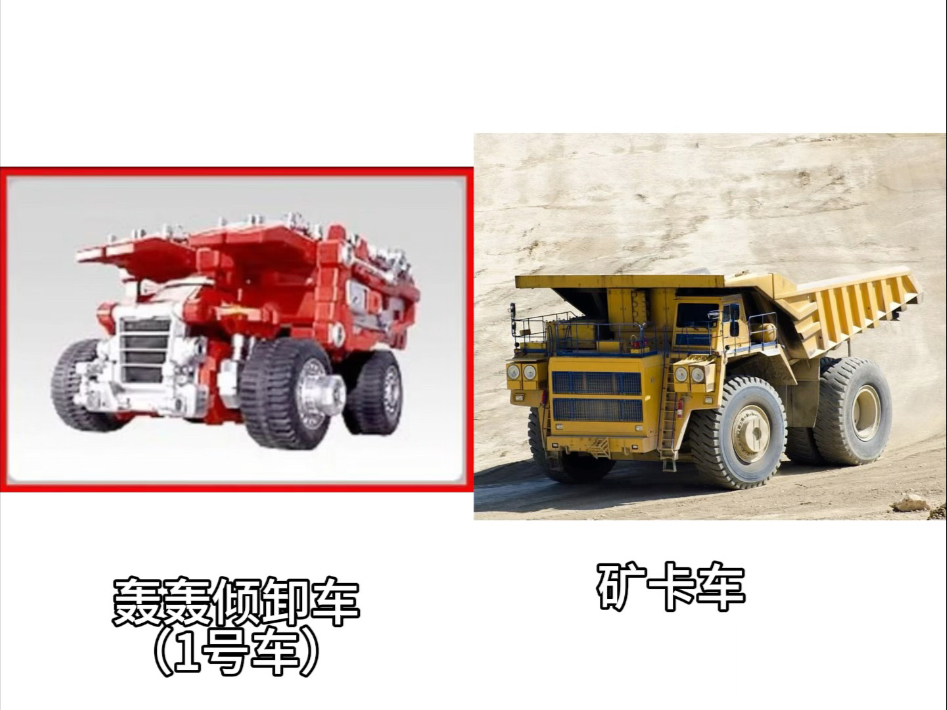 轰轰战队冒险者全轰轰战车机体与原型车辆对比