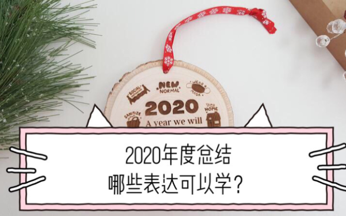 【跟外刊学地道英文表达】Day22 2020年度总结,哪些表达可以学?