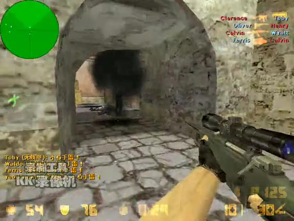 cs1.6第六期——狙击枪是这样用滴