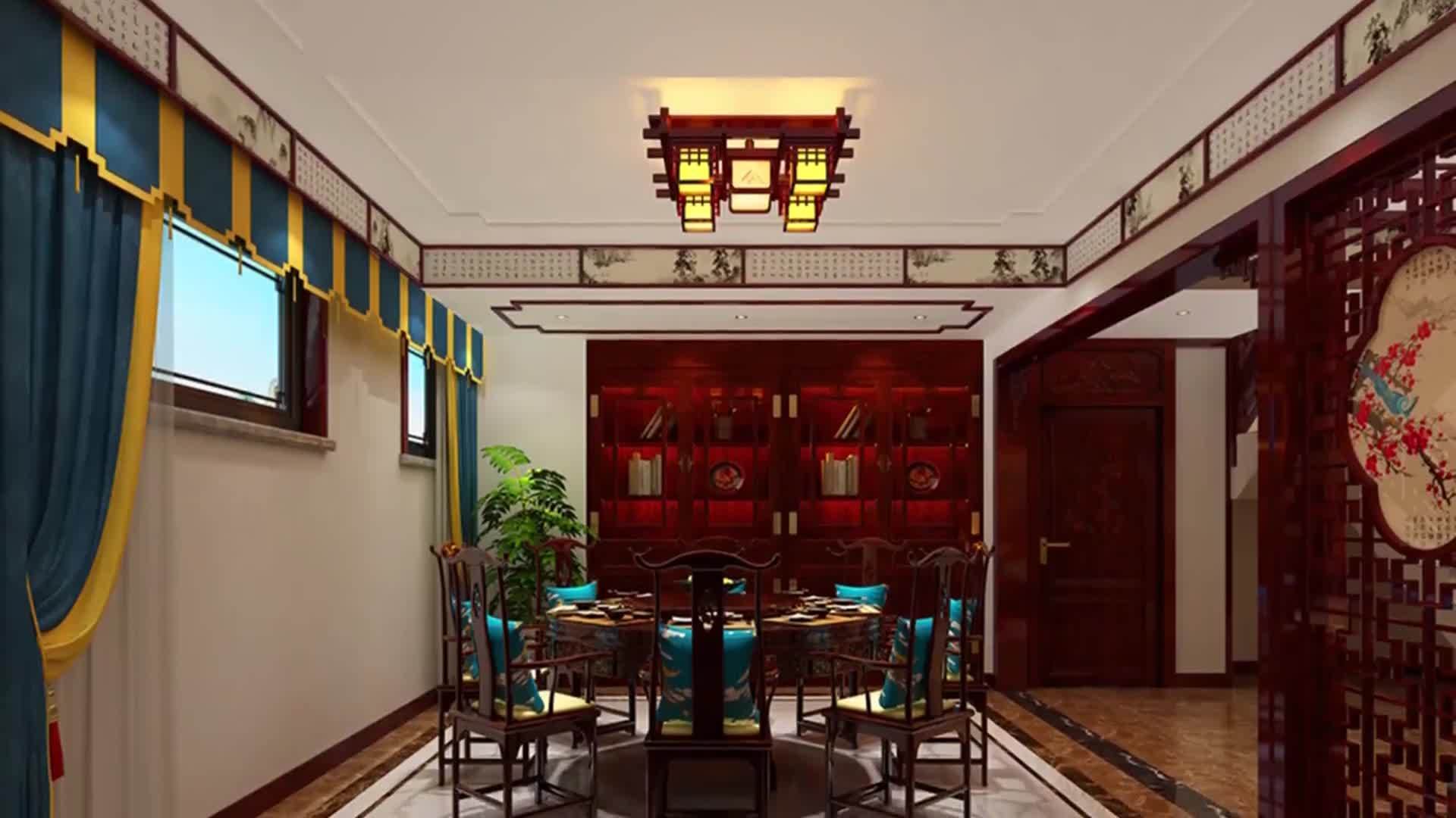 中式家装:打造充满艺术价值的室内空间 #室内设计