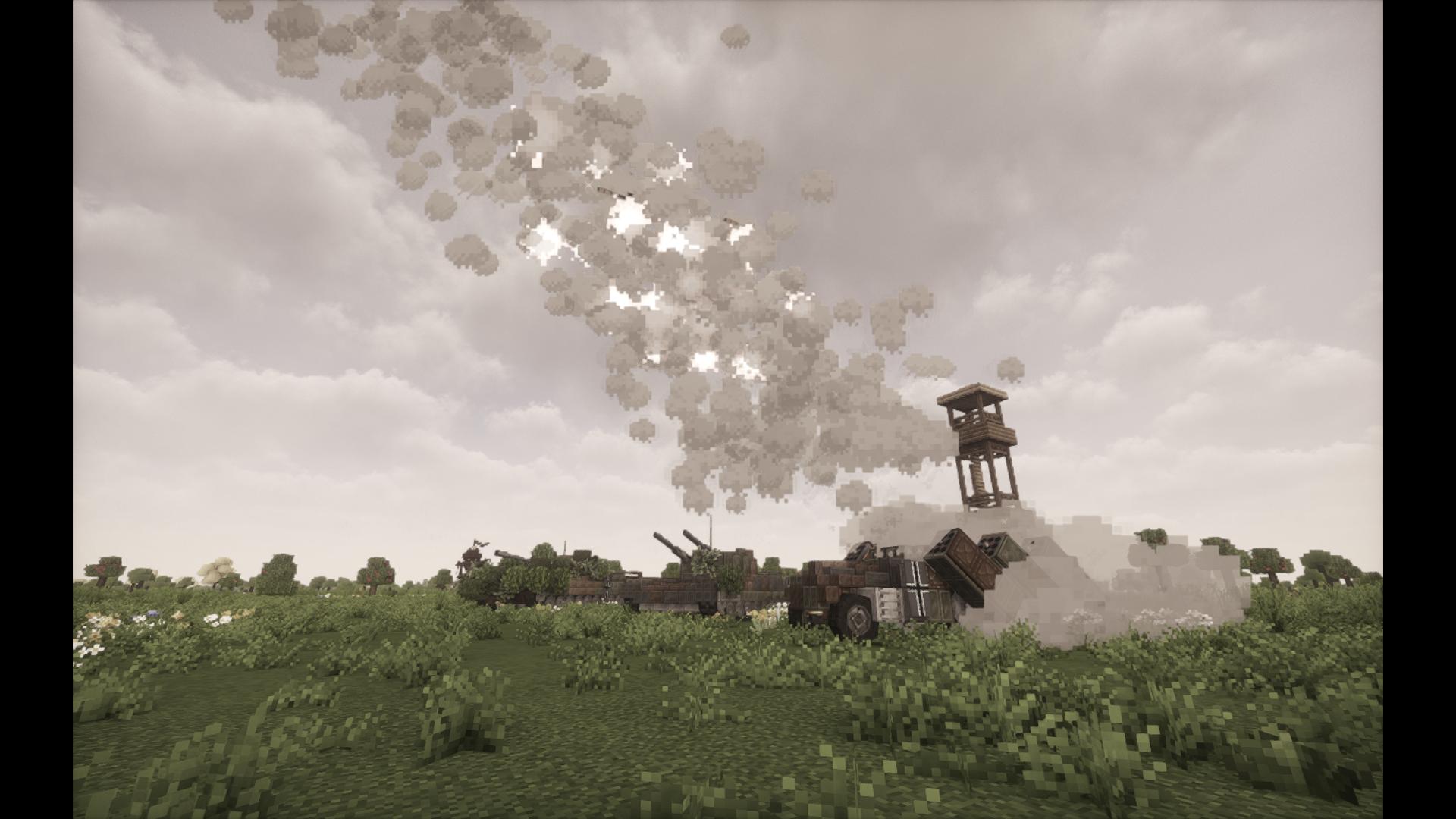 我在我的世界里还原了二战德军军备