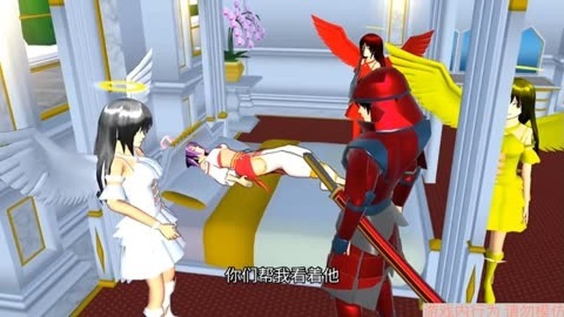 樱花校园模拟器:小舞被困在宫殿里,而唐三却不知道
