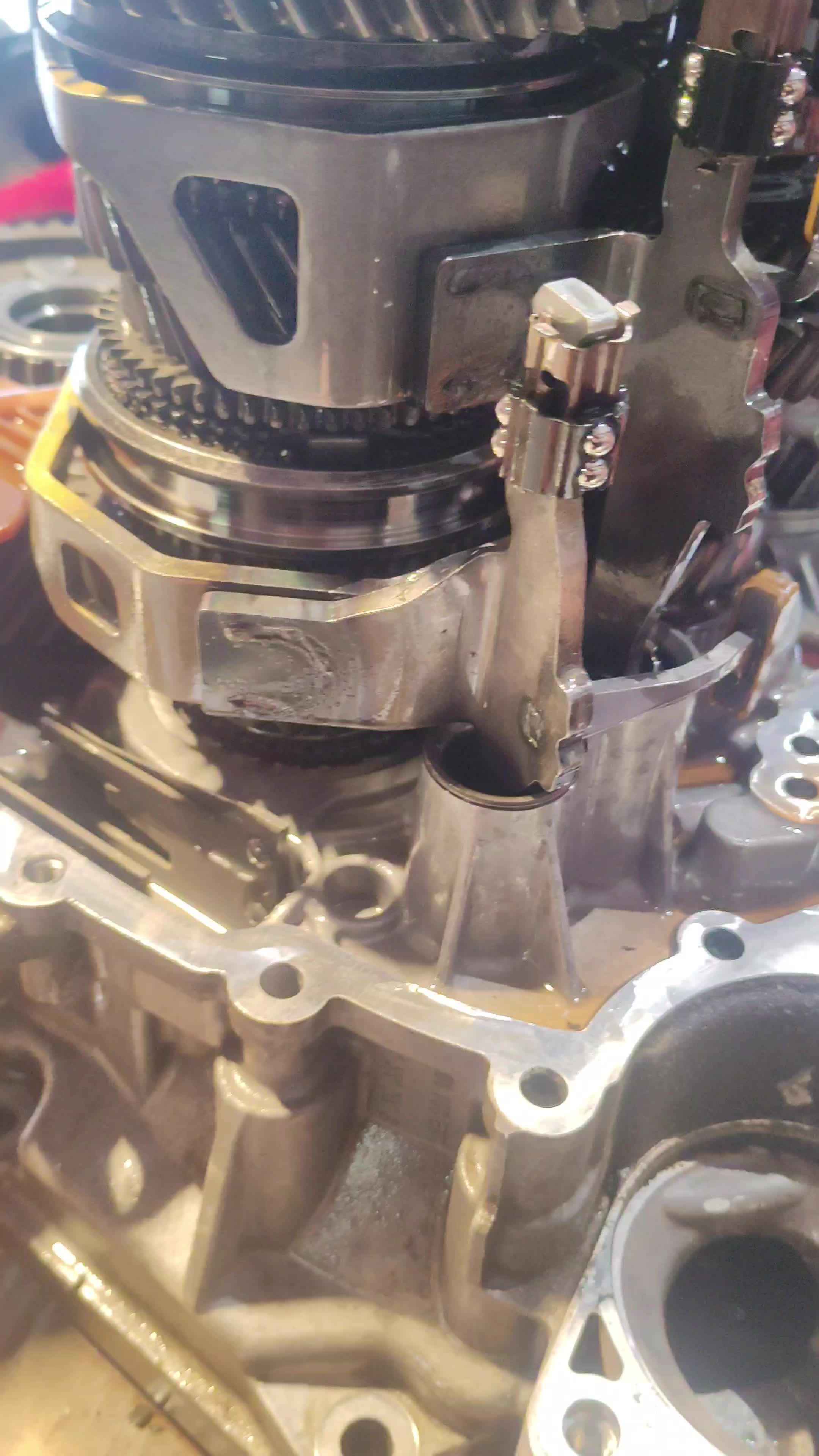 大众湿式双离合变速箱换挡程序不可信#大众湿式双离合 #02e变速箱...