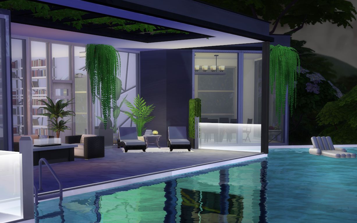 【模拟人生4|速建|NoCC】比弗利山风格房屋|Beverly Hills Style