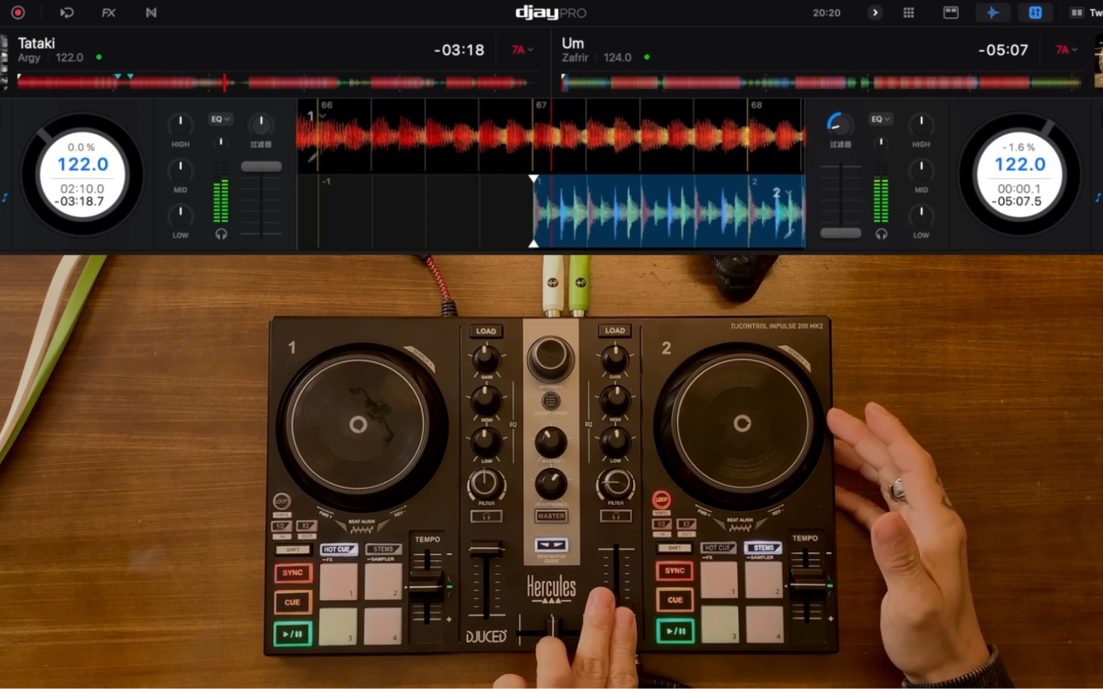 超迷你DJ打碟机到底好不好用?看看我的演示找找答案吧 | 嗨酷乐 In...