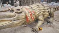 仿真7米鳄鱼模型 定制硅胶仿真动物 龙晨时代源头厂家制作