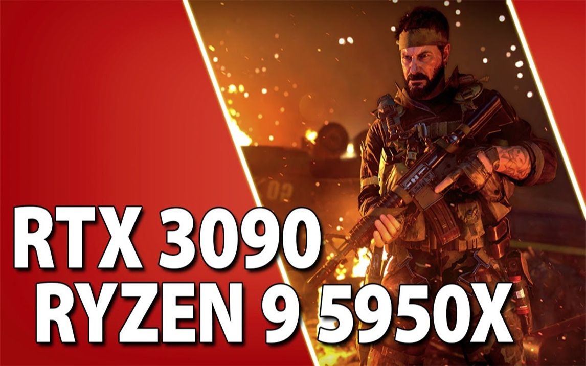 RTX 3090 24G + R9 5950X 电脑硬件游戏性能测试(共3个分辨率,12款...