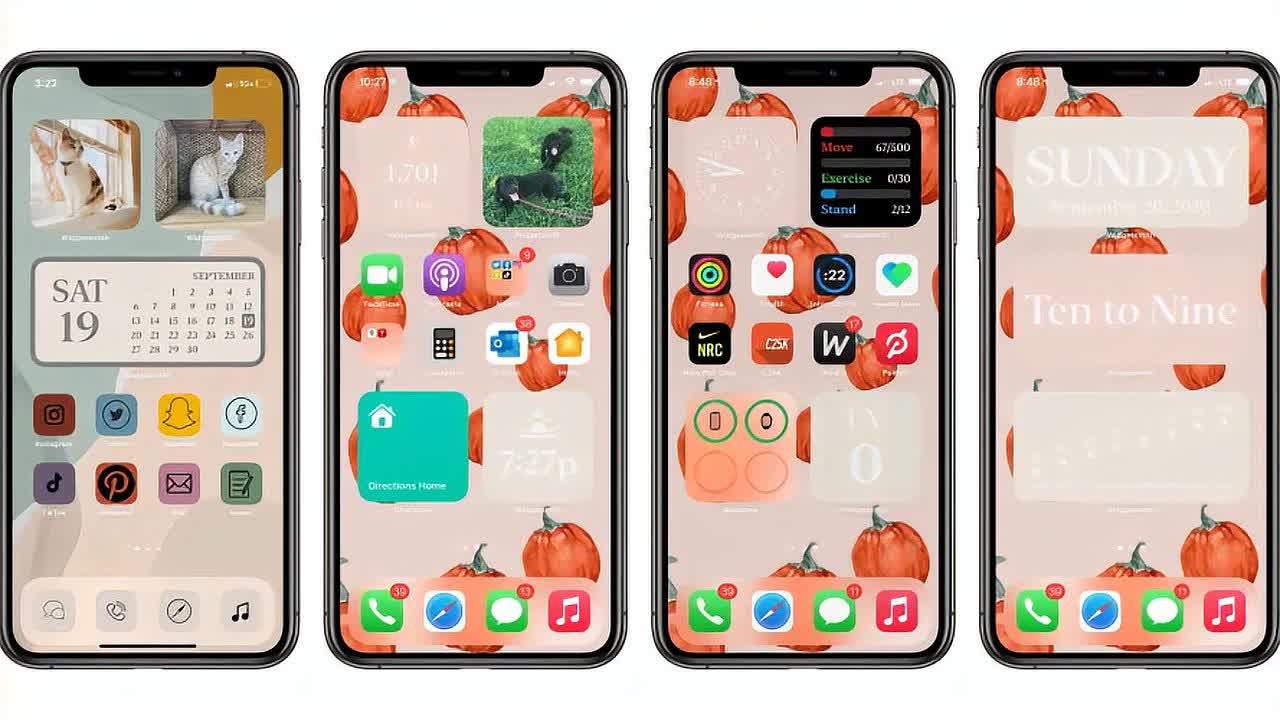 iOS14小组件全网最火新玩法!看完我的苹果又变好玩了!