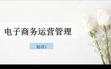 2022年 电子商务运营管理3