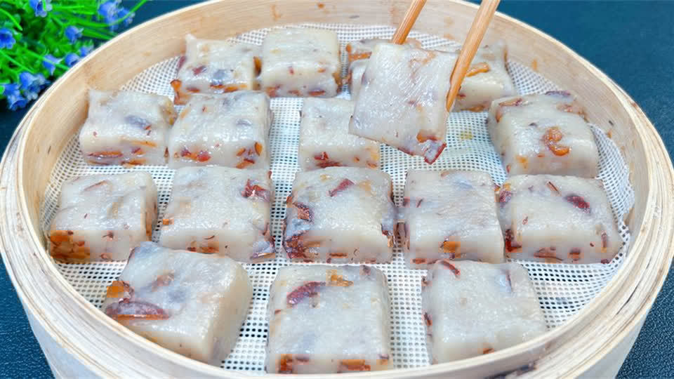 清明节别吃青团了,试试这款红枣糯米糕,软糯香甜