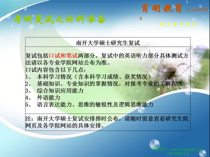 2016年南开大学工程管理硕士考研复试线考研复试真题考研复试技巧...