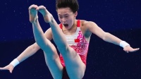 东京奥运会跳水项目女子10米跳台决赛中,全红婵夺得冠军!